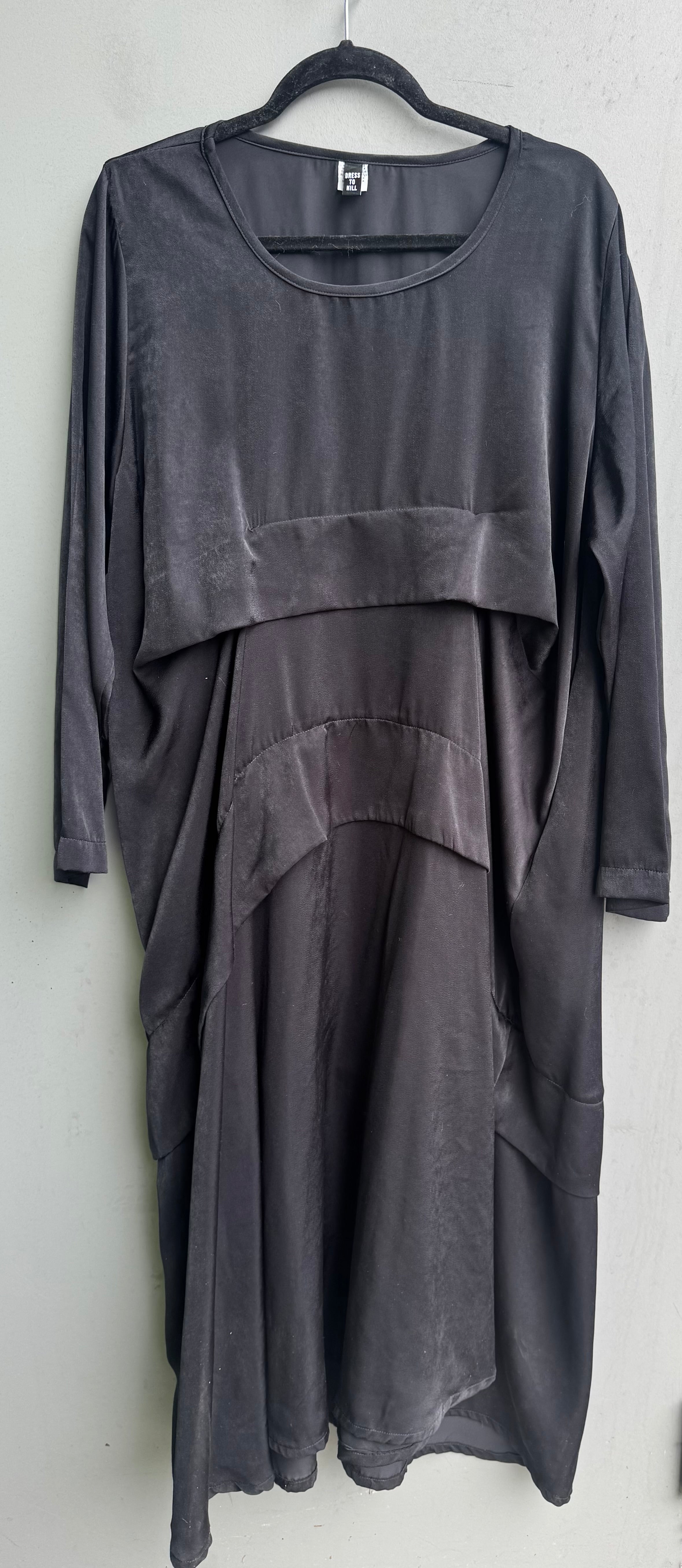 Long Sleeve Folded Dress – Layered Boutique